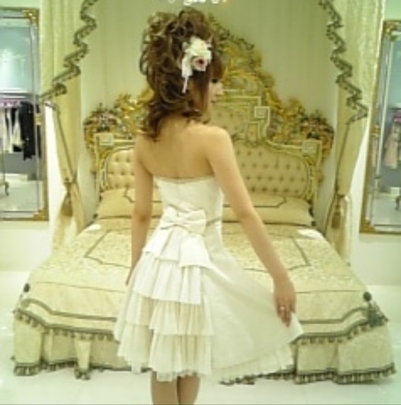 Jesus Diamante | Dresses | Jesus Diamante Hime Gyaru White Strapless ...